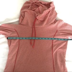 Lur | Tops | Lur Cowl Neck Peplum Tunic Hoodie | Poshmark